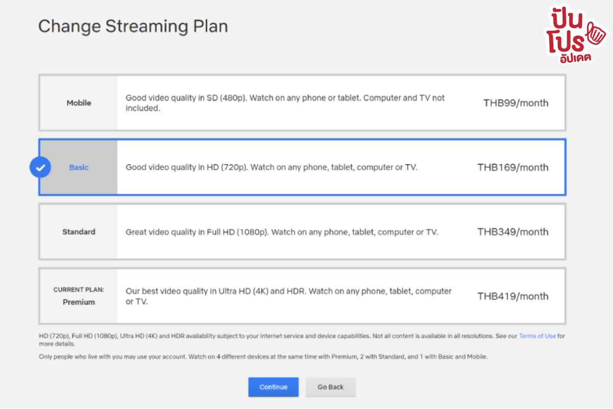 อัปเดต! Netflix ปรับราคาแพ็กเกจพื้นฐาน ลดเหลือ 169 บาท เริ่ม 21 ก.พ. 66 เป็นต้นไป | ปันโปร ...